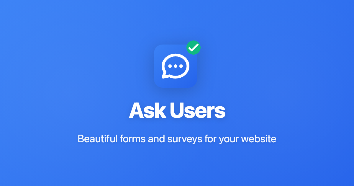 Competitive Analysis Survey Template | Ask Users